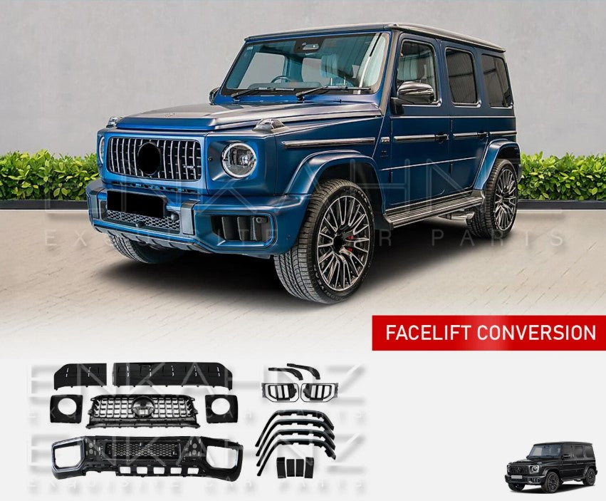 FACELIFT CONVERSION BODYKIT FOR MERCEDES G WAGON W464 2018+ TO W465 G6 ...