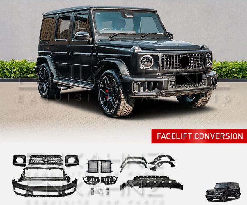 FACELIFT CONVERSION BODYKIT FOR MERCEDES G WAGON G500 TO NEW W465 G63 ...